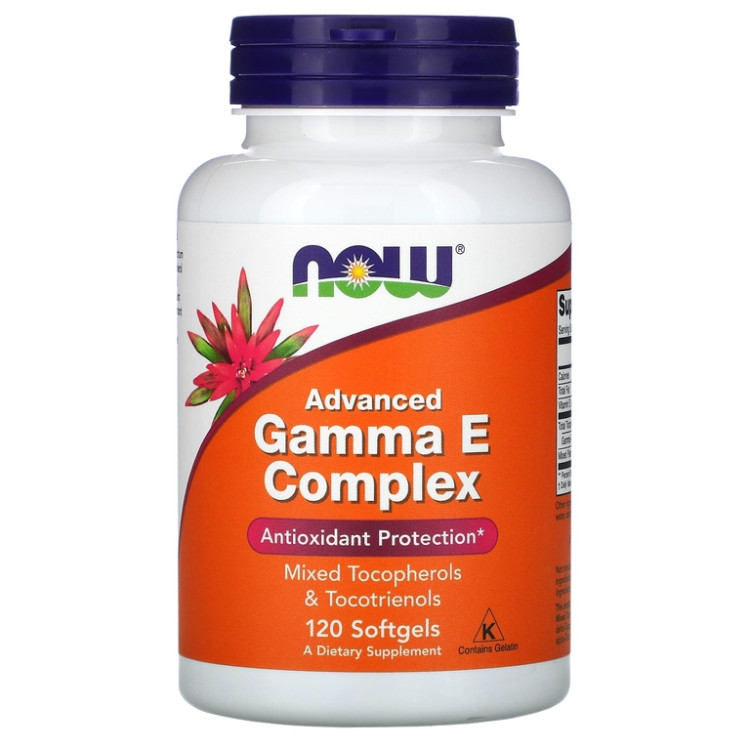 NOW, Gamma E Complex, 120 софтгель (60 порций) купить в интернет ...