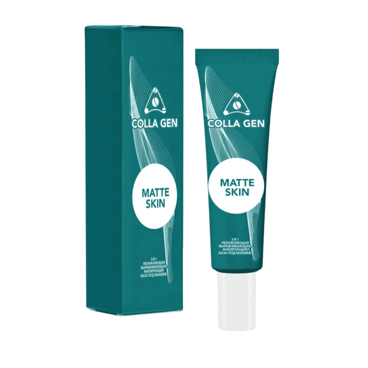 COLLA GEN, MATTE SKIN 3 в 1, 30 мл купить в интернет-магазине Slon PP Екатеринбург